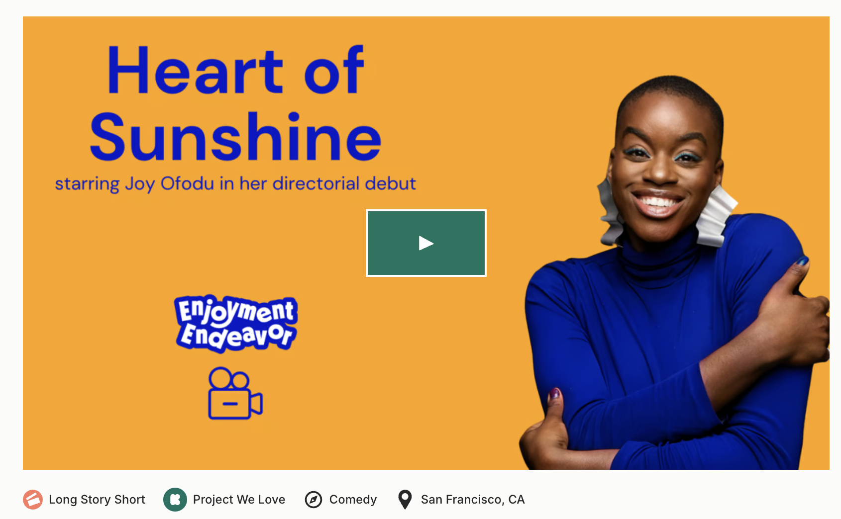 JOY OFODU | From Joy to the World – Black comedy creator + pro ...